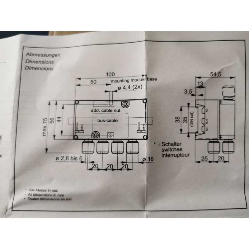 Sensor Interface Module 4 Input/200mA - ASIA 56A4016